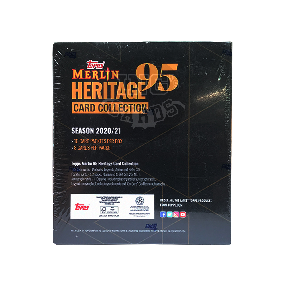 2020-21 Topps Merlin Heritage 95 UEFA Champions League