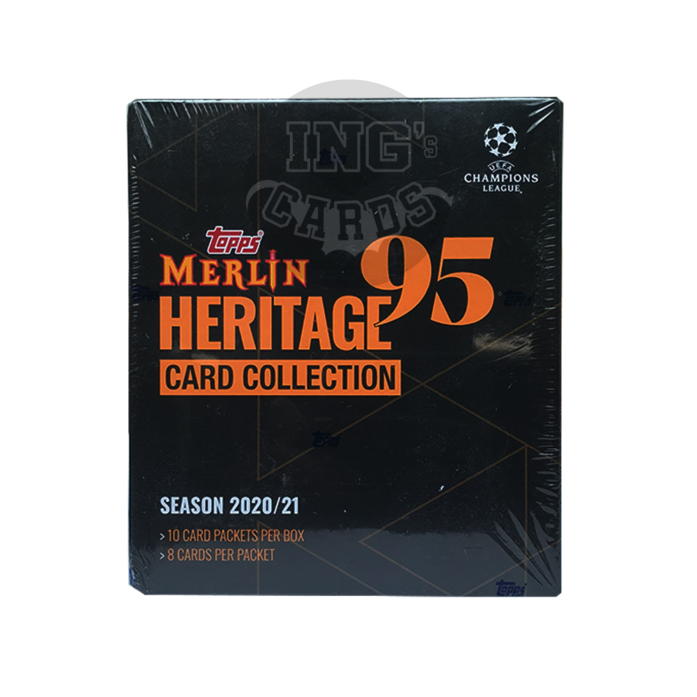 2020-21 Topps Merlin Heritage 95 UEFA Champions League