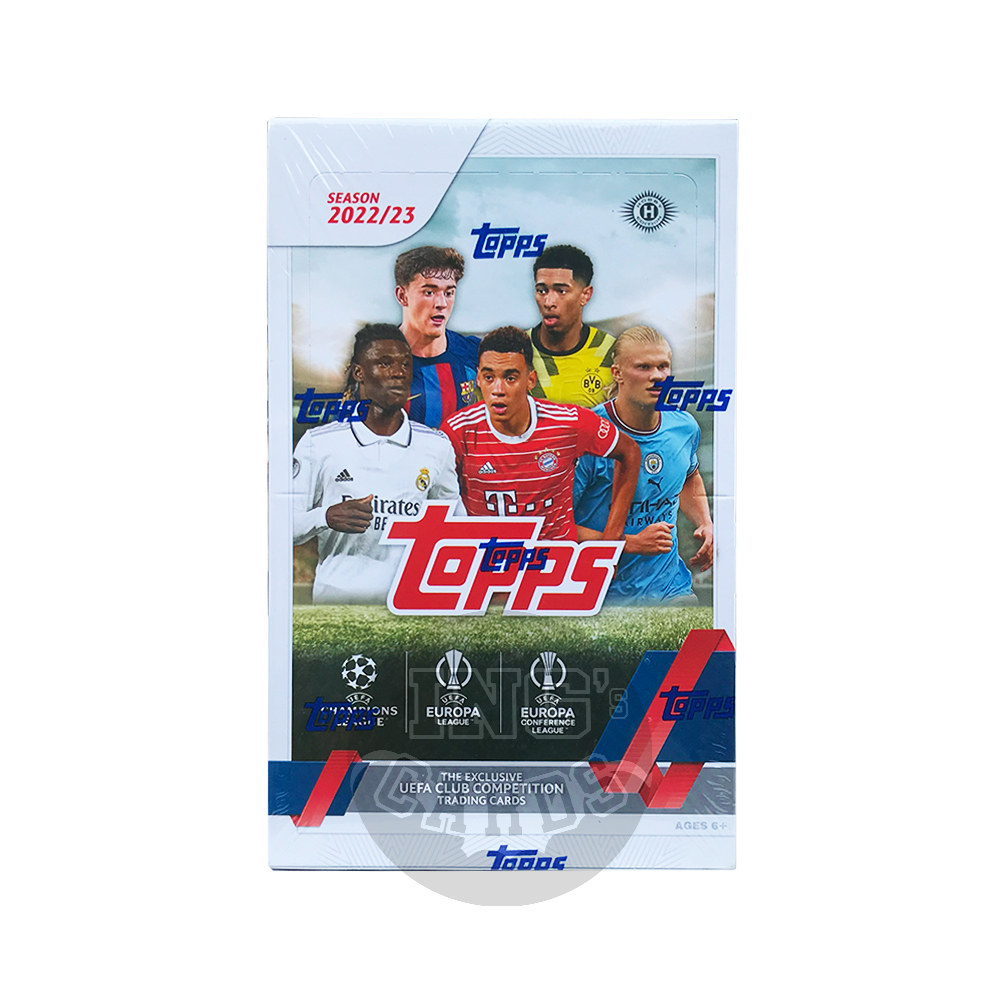 2022-23 Topps UEFA Club Competitions Soccer Hobby Box
