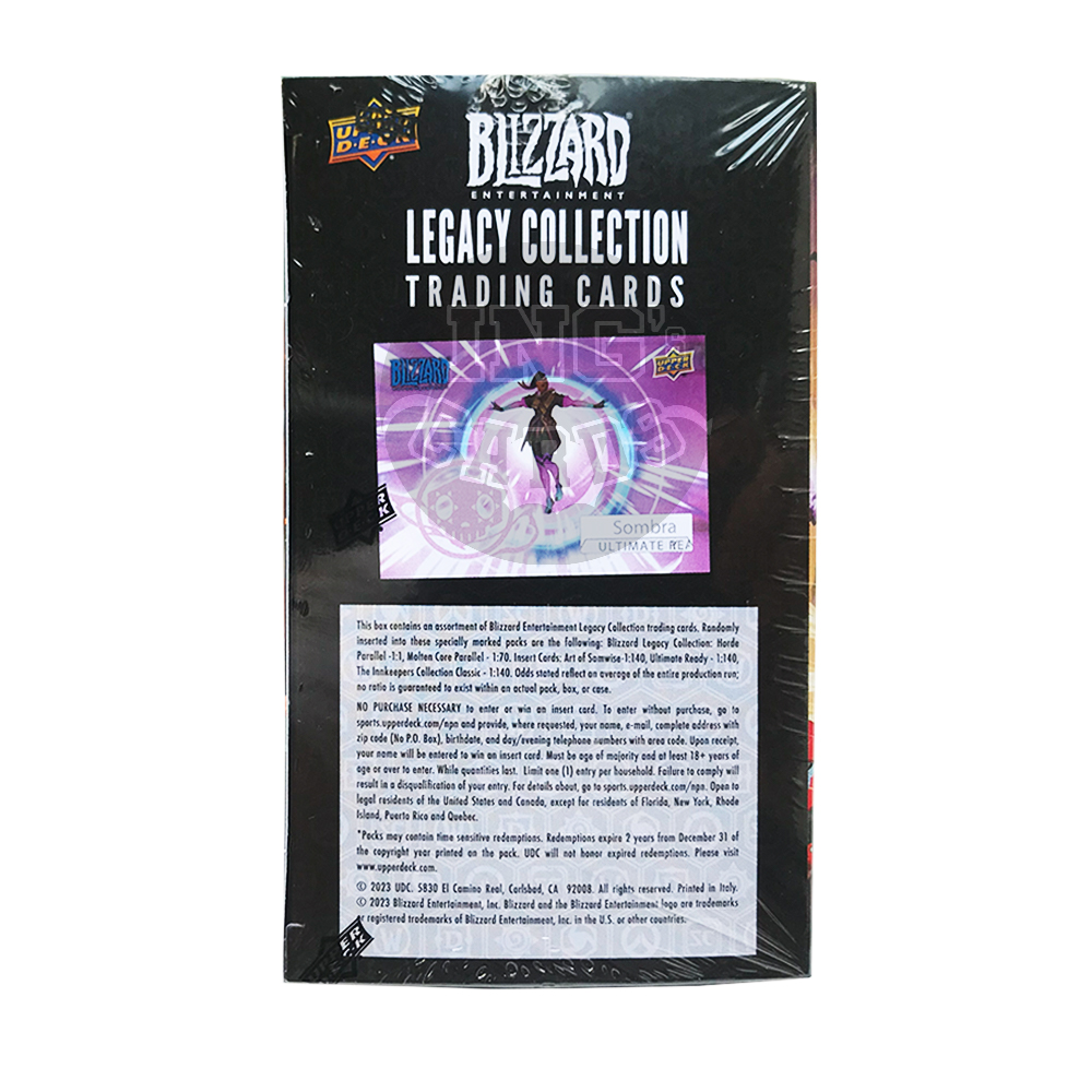 2023 Upper Deck Blizzard Entertainment Legacy Collection